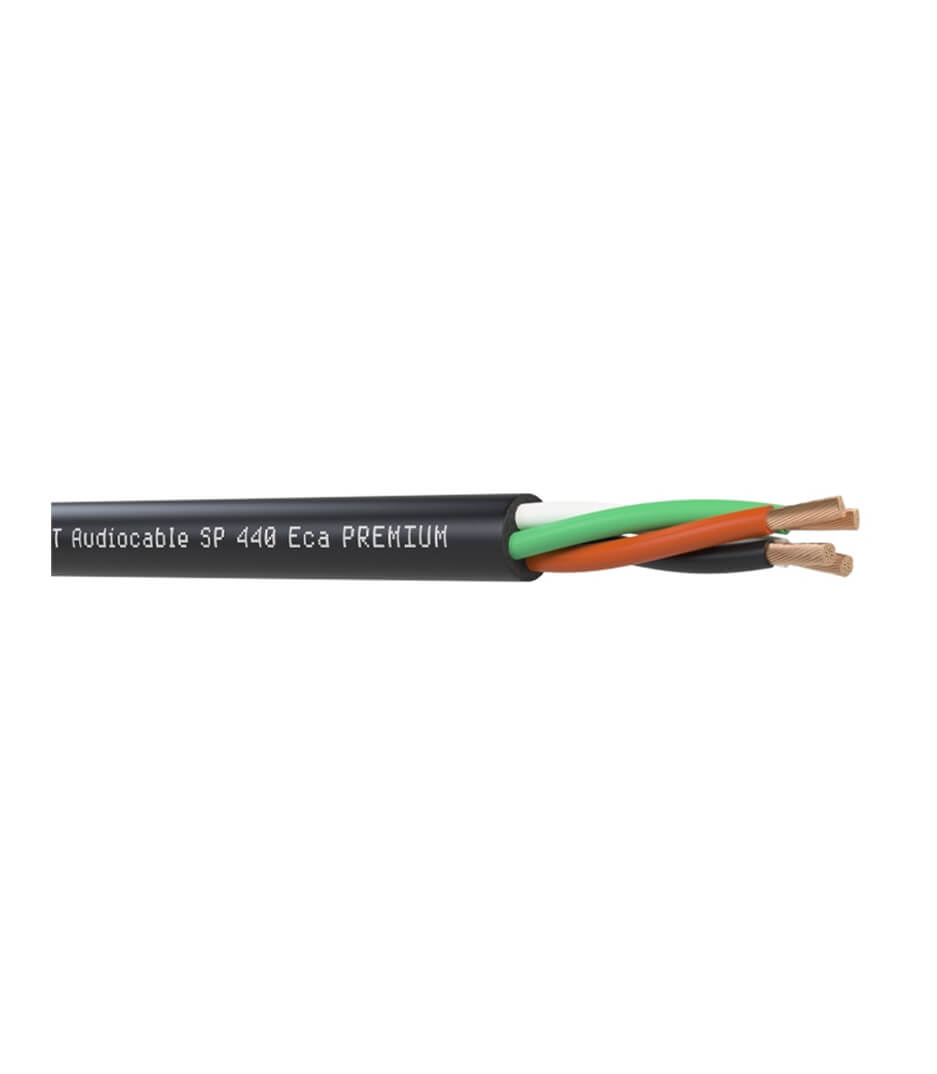 Buy 0068PTC Percon SP 440 Speaker Cable, Black, 4 X 4.00 MM (AWG 12 ...